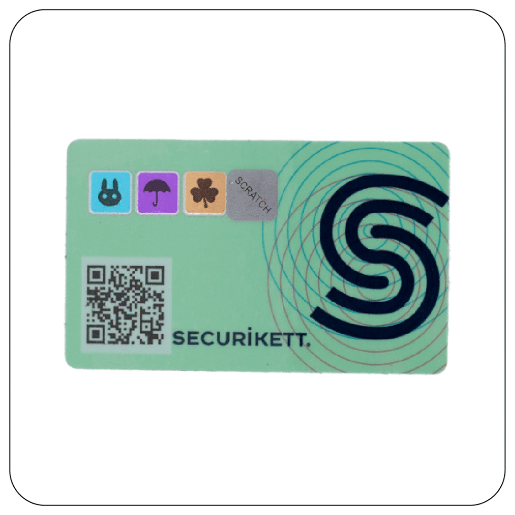 Smart Security Labels for Product Authentication | Securikett