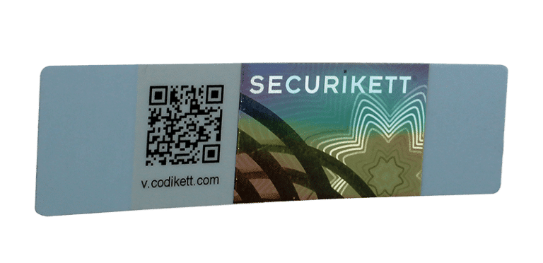 Smart Security Labels for Product Authentication | Securikett